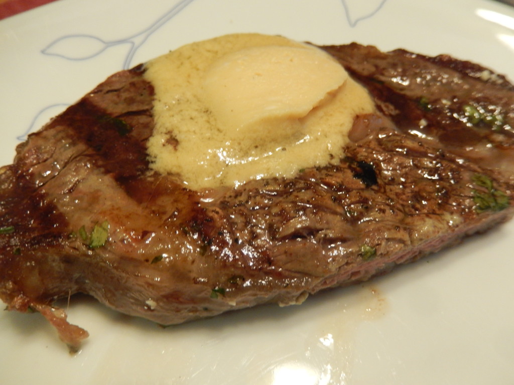 Marbling Makes Great Steak – Mustard Buttered Steak | Why Go Out To Eat?