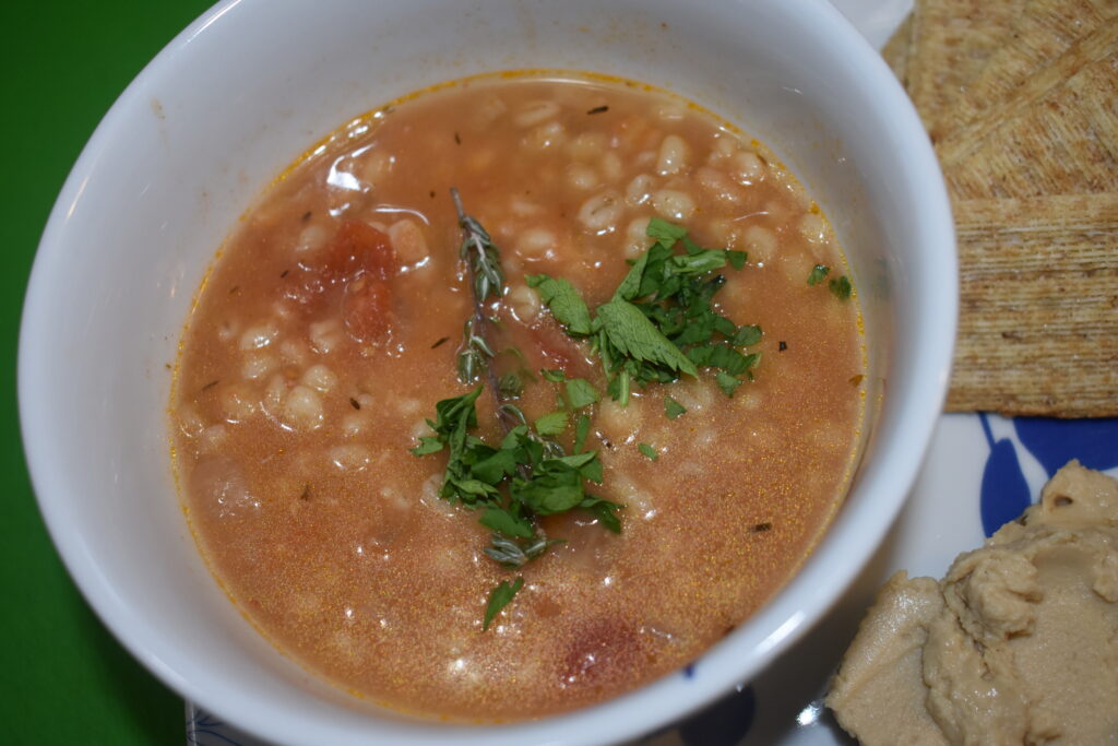 First Soup of 2025! – Barley & Tomato Soup | Why Go Out To Eat?