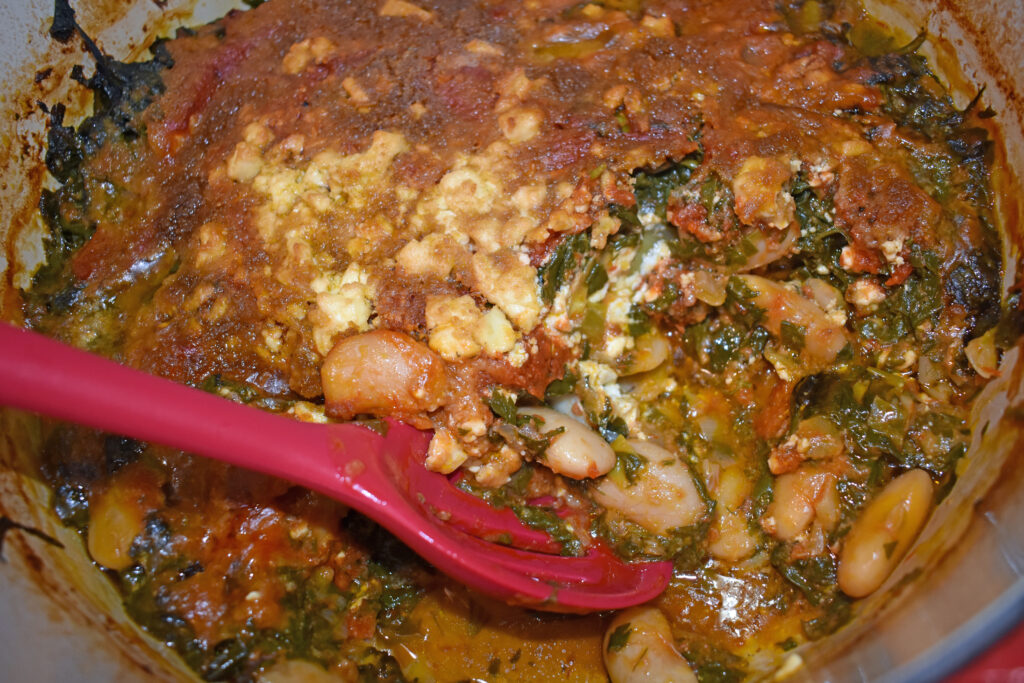 Flavors of Greece – Messinia Giant Beans with Spinach & Feta | Why Go ...