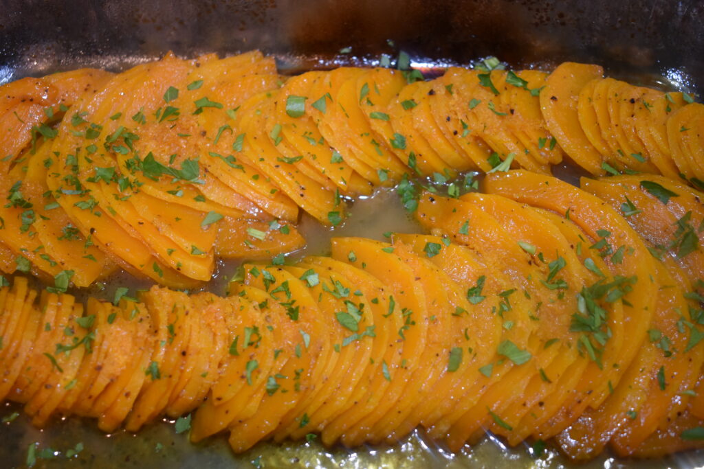 With Seasonal Flair! – Orange & Maple Butternut Squash | Why Go Out To Eat?
